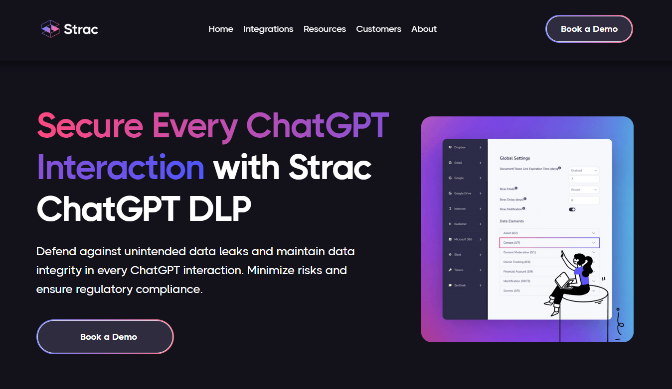 ChatGPT DLP (Data Loss Prevention) - Protect PII. Redact PII